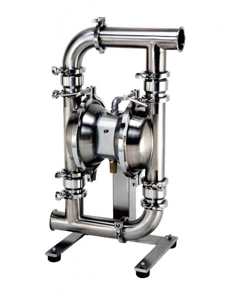 Bomba neumática de doble diafragma sanitaria — FlowPumps
